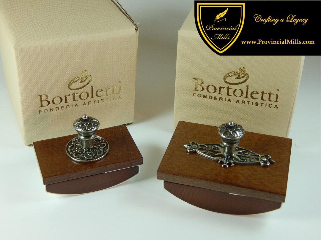 Bortoletti Ink Blotter Made of Wood and Bronze - Two Sizes - Etsy