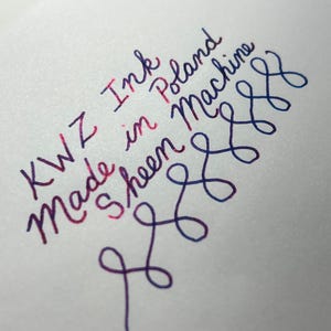 KWZ Fountain Pen Ink 60ml - Sheen Machine - Sheen Ink - Etsy
