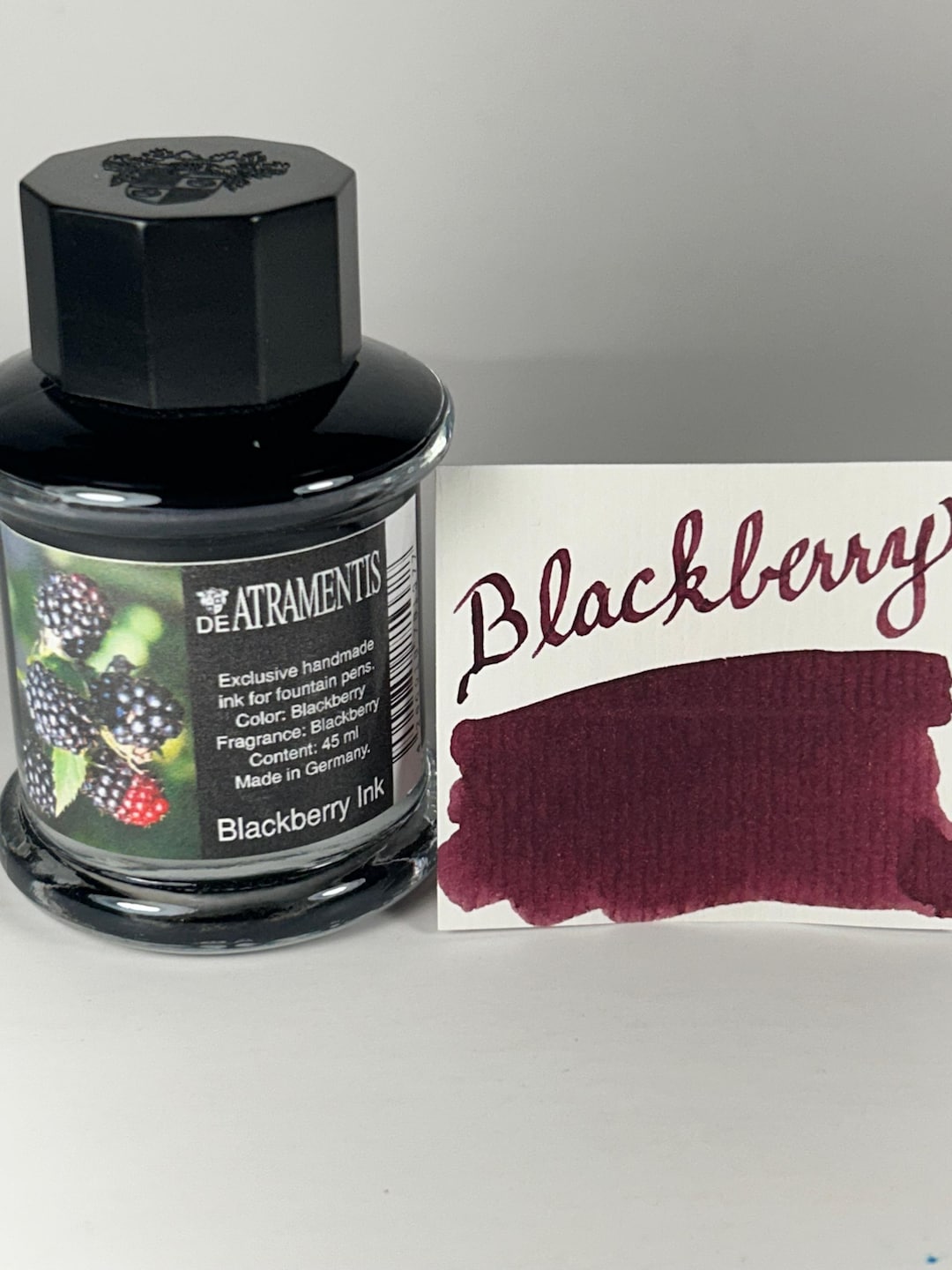 De Atramentis Fountain Pen Ink 45ml - Blackberry - Scented Ink - Etsy