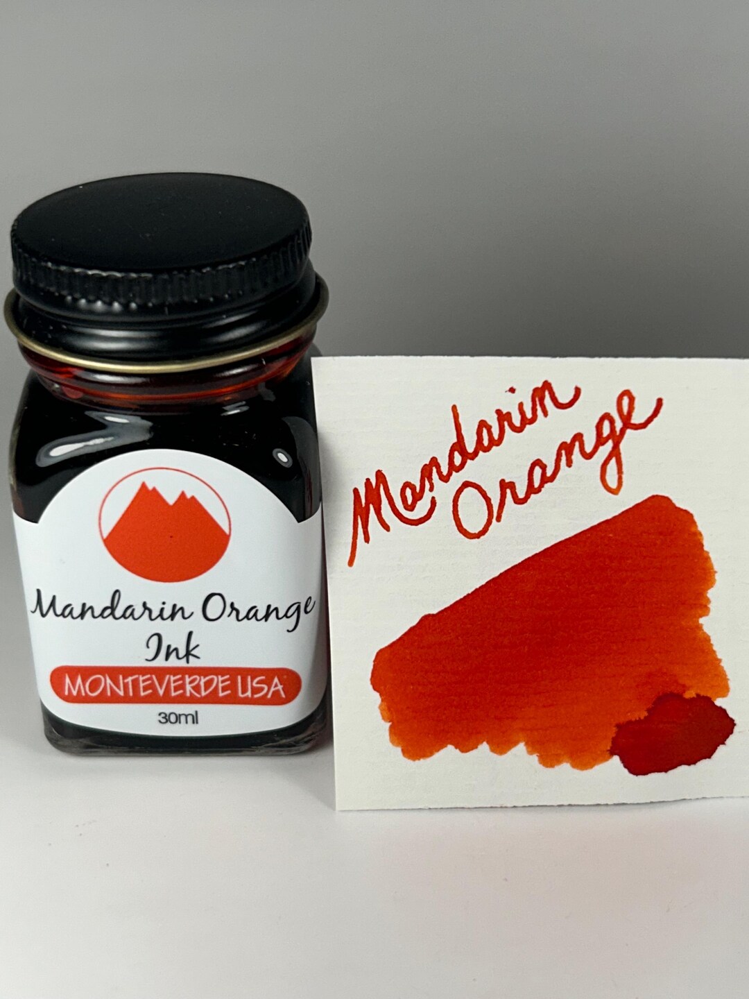 Monteverde Fountain Pen Ink 30ml - Mandarin Orange - Standard Ink - Etsy
