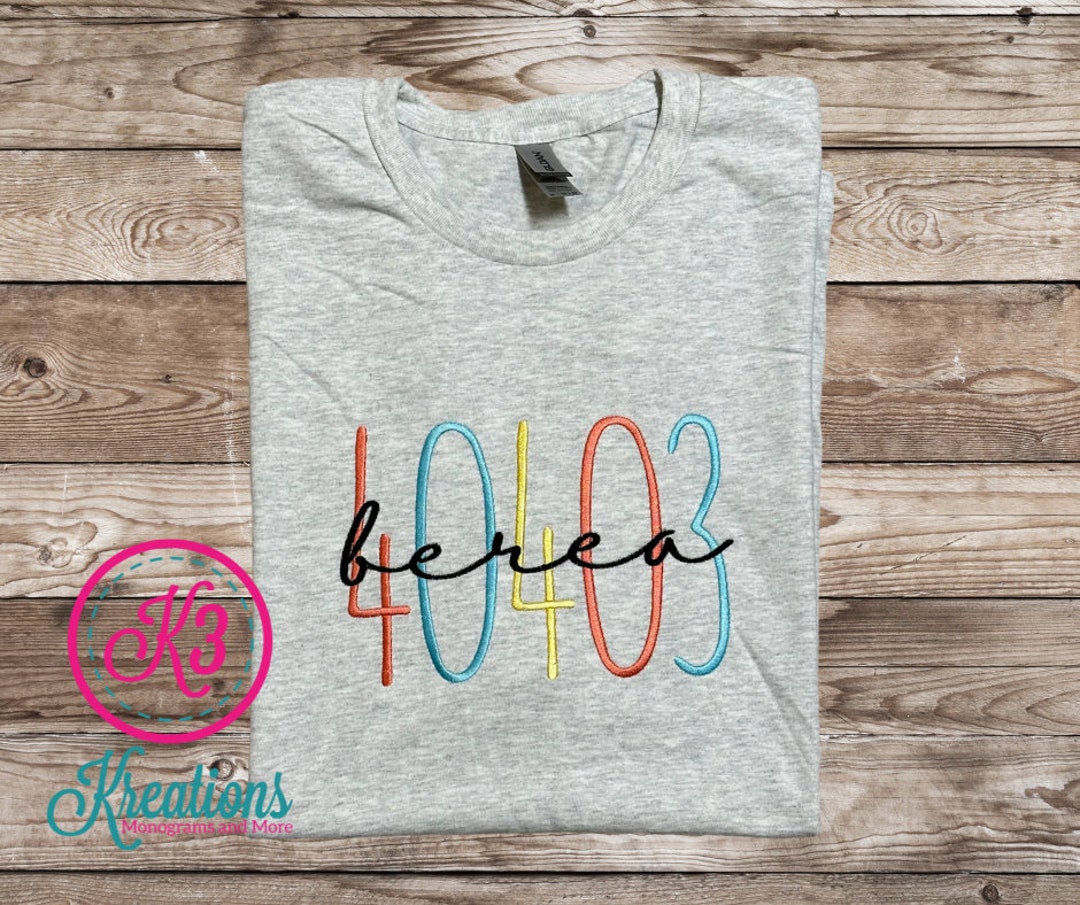 Adult Custom Zip Code T-shirt, Custom Tee, Personalized Shirt, Short ...