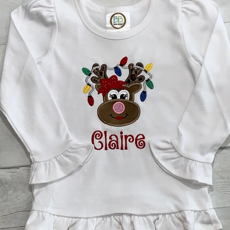 Girls Christmas Tops - Etsy