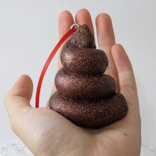 Reindeer Poop Ornament Poop Ornament Christmas Gag Gift - Etsy
