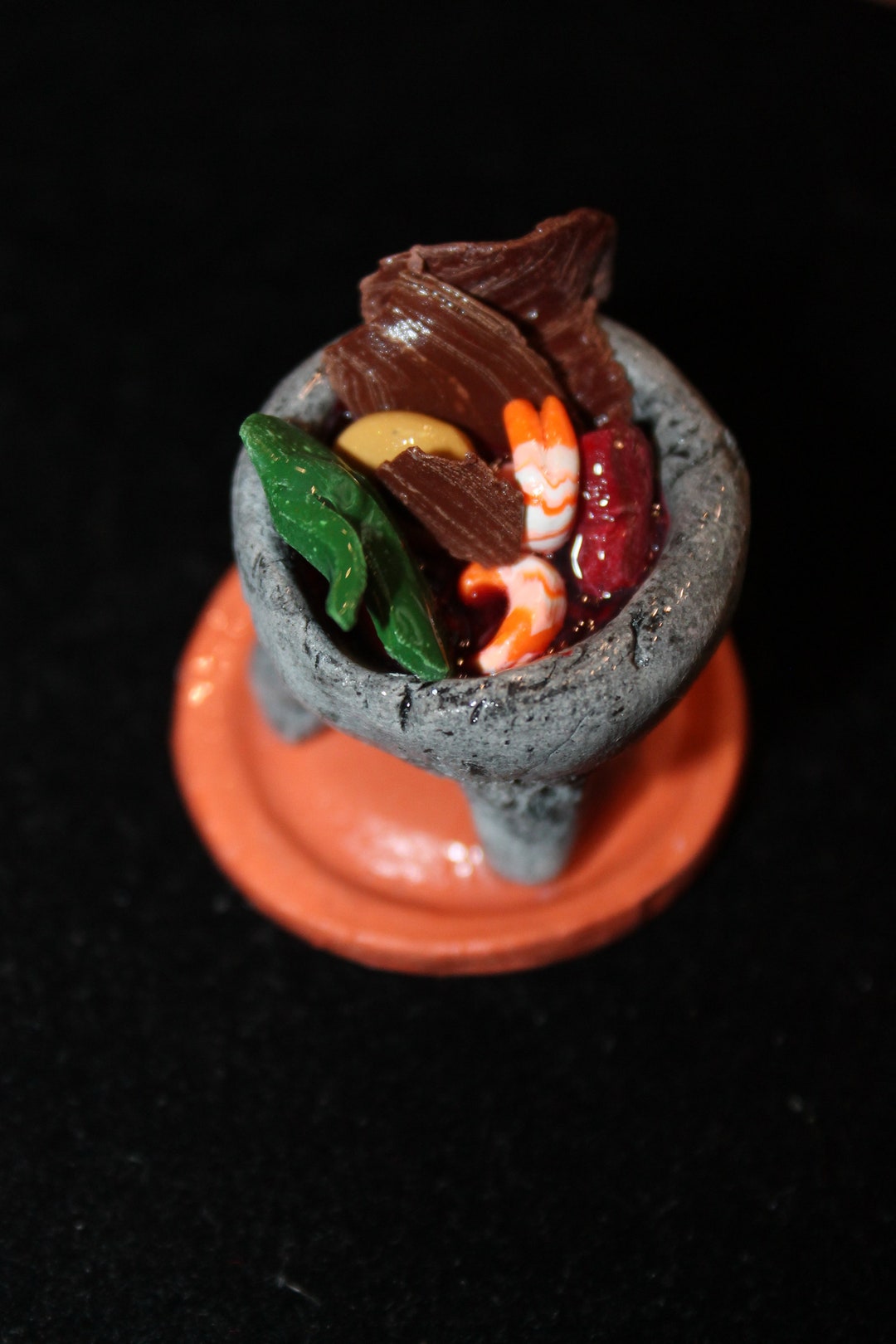 Clay Mini Food / Altarcito Food / Nichos Mexicanos / Nicho DIY / Mini ...