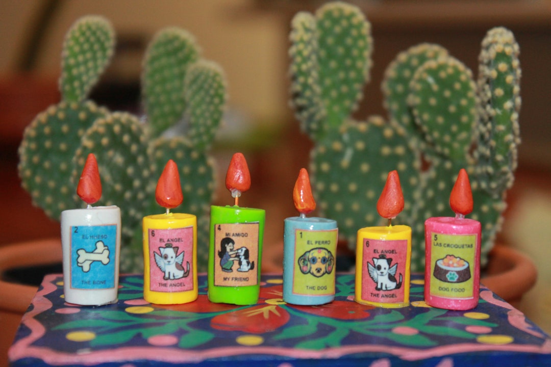 Mini Clay Nicho Candles: Pet Memorial Altar Decorations - Etsy