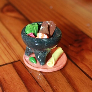 Clay Mini Food / Altarcito Food / Nichos Mexicanos / Nicho DIY / Mini ...