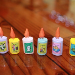 Mini Clay Nicho Candles: Pet Memorial Altar Decorations - Etsy