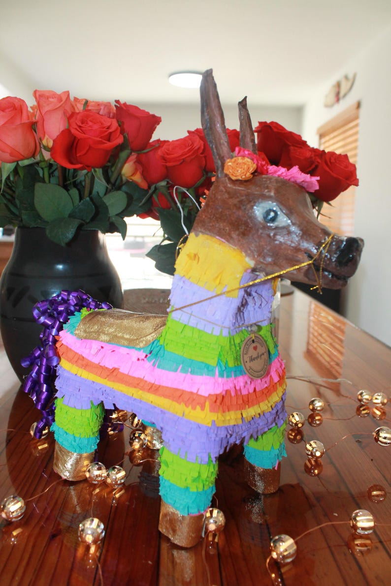 Handmade Mini Mexican Fiesta Pinata: Traditional Folk Art Decor - Etsy