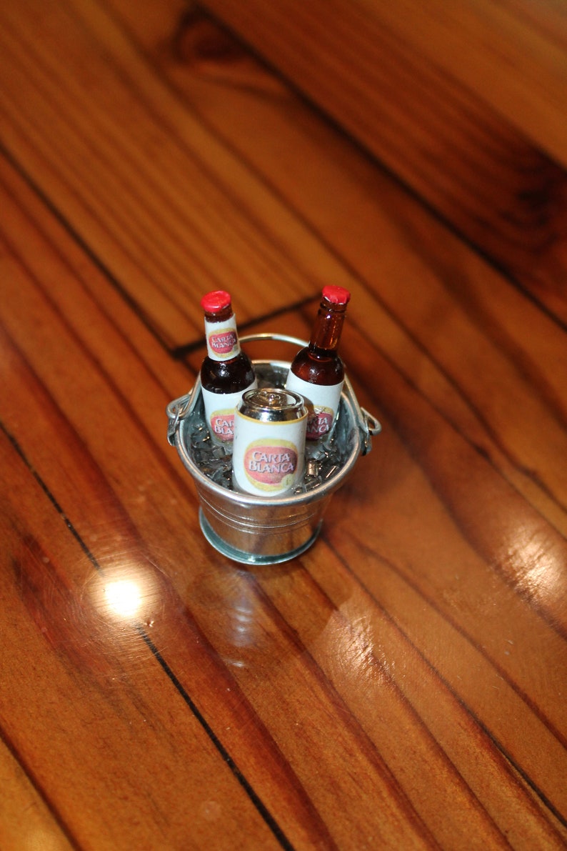 Mini Beer Keg / Mini Food and Drinks / Resin Mini Bottles / - Etsy