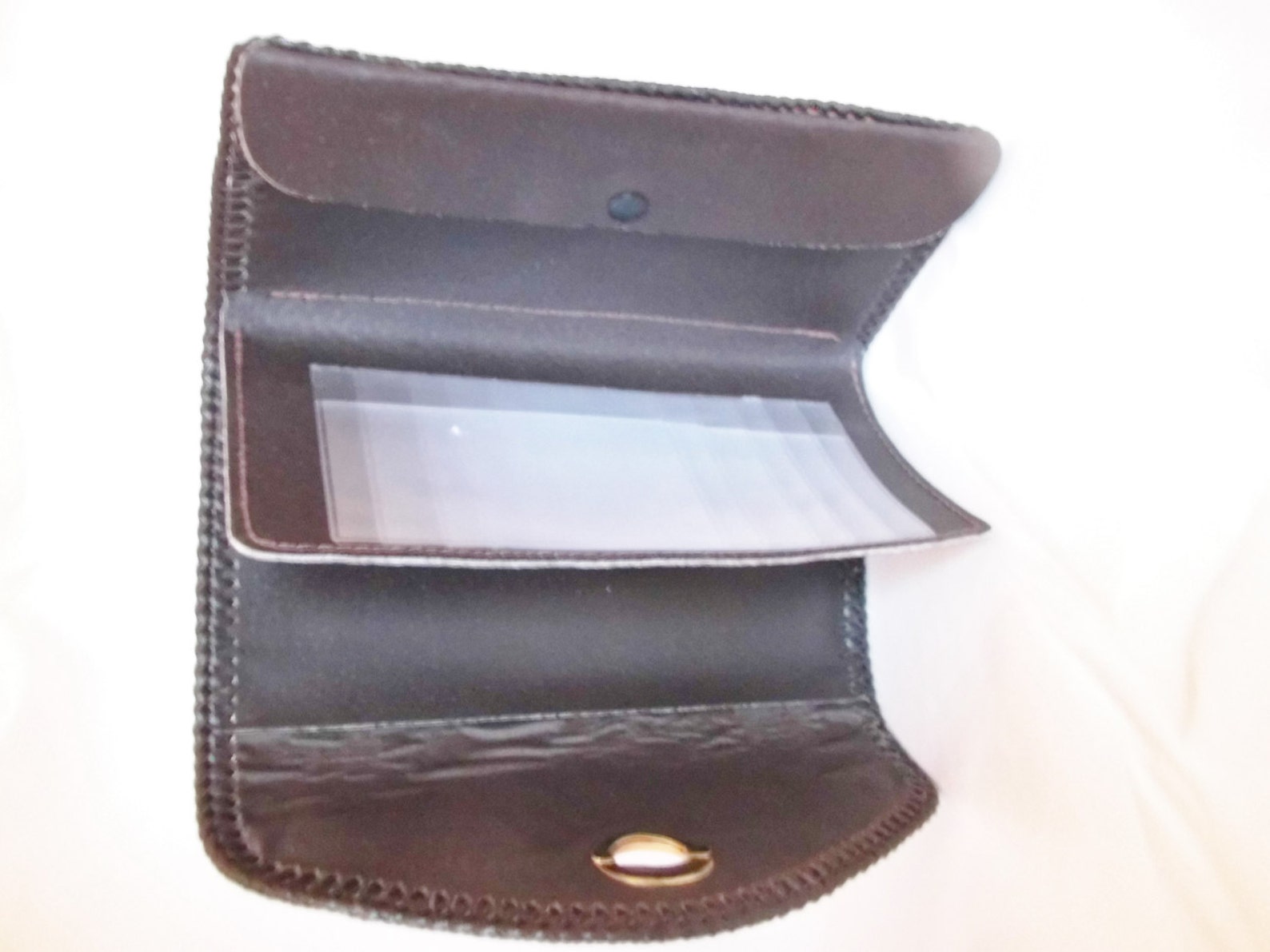 Hand tooled leather clutch purse in a flower design Made in | Etsy