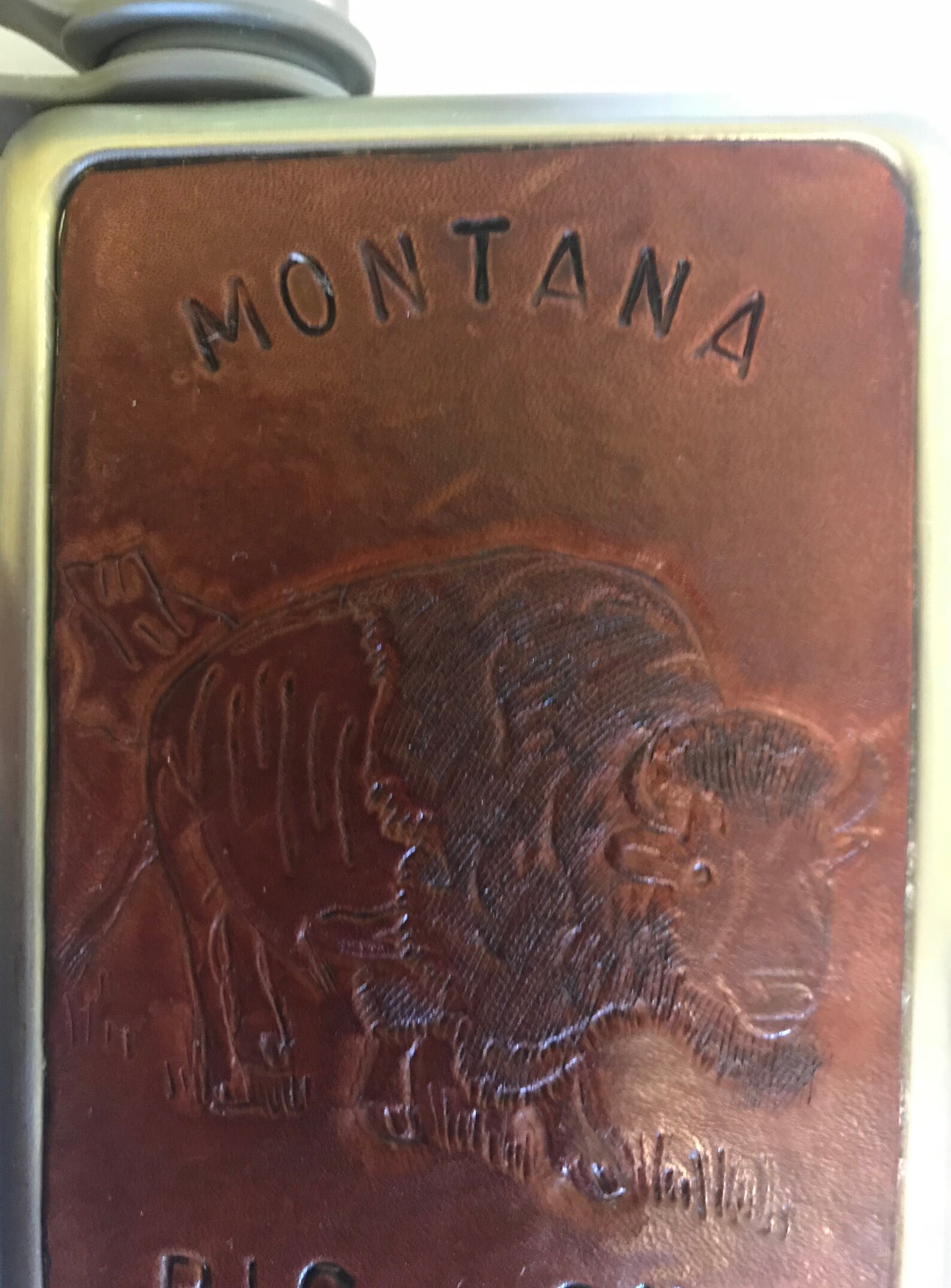 Pocket Flask With Hand Carved Leather Insert, 8 Oz. Stainless Steel ...