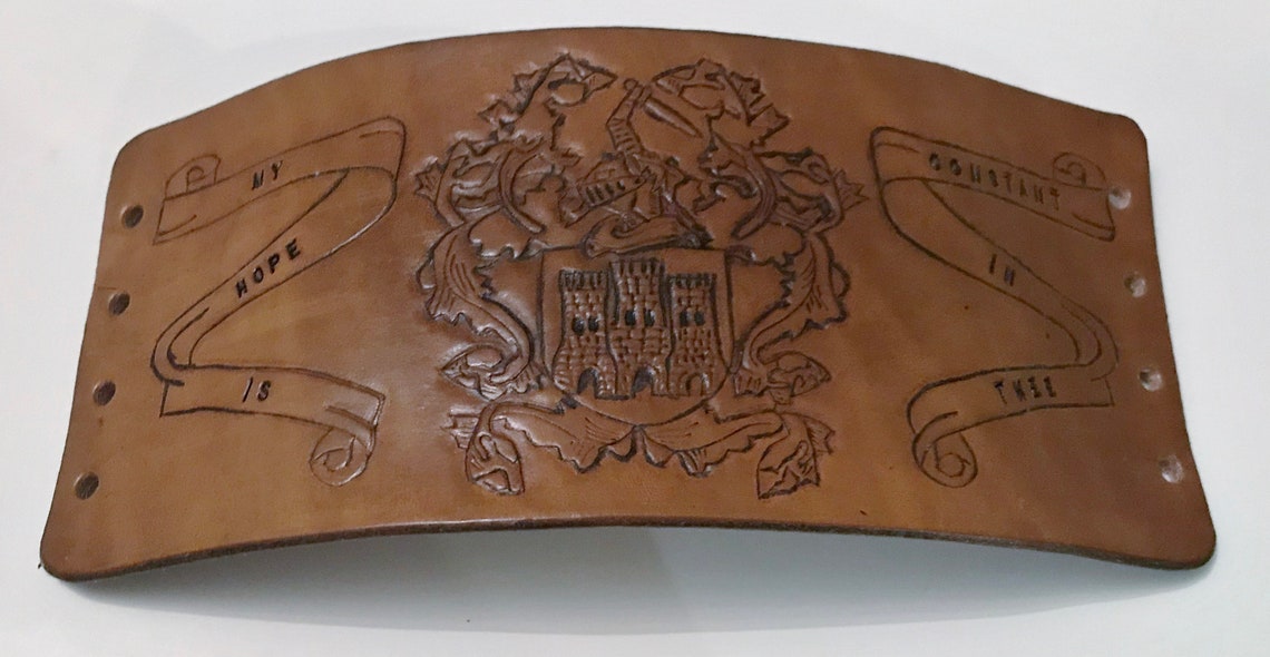 Leather Wrist Cuff Custom Made, Personalized, Hand Tooled, - Etsy