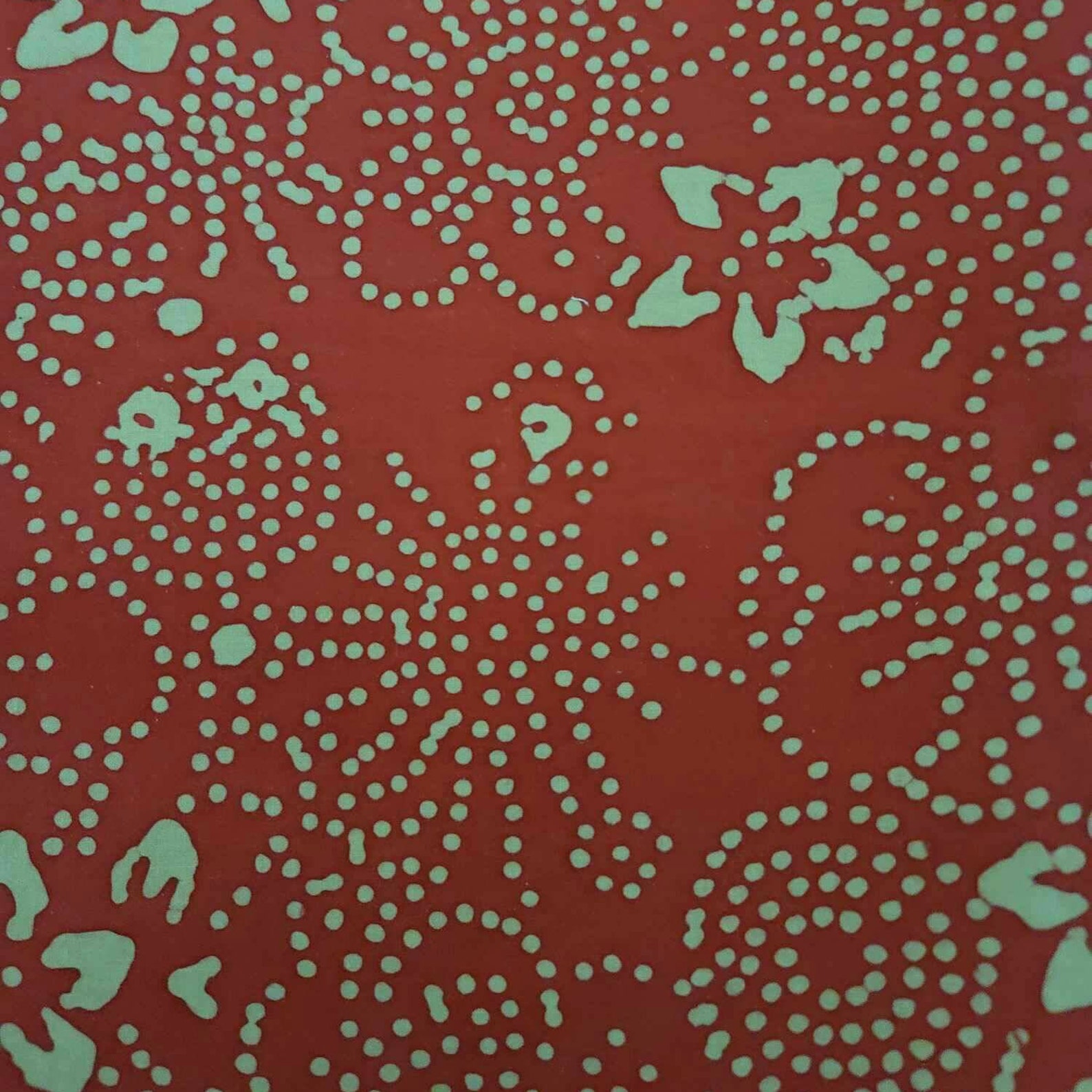 Dark Red Batik Cotton Print Fabric by Checker Distributors - Etsy