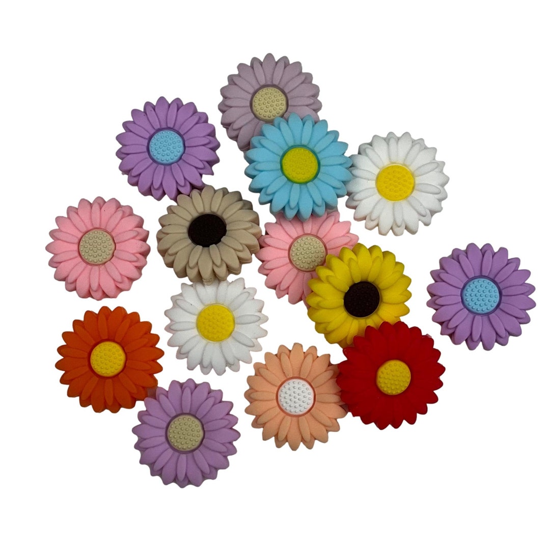 Sunflower Silicone Focal, DIY Beaded Pen Focal - Etsy