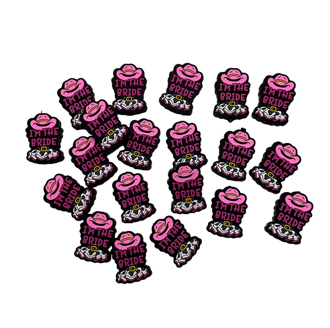 NEW! Im the Bride Silicone Focal, DIY Beaded Pen Focal - Etsy