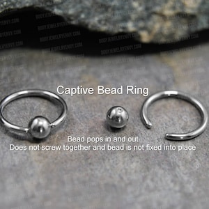 10 Pack Captive Beads, 316L Stainless Surgical Steel Replacement for ...
