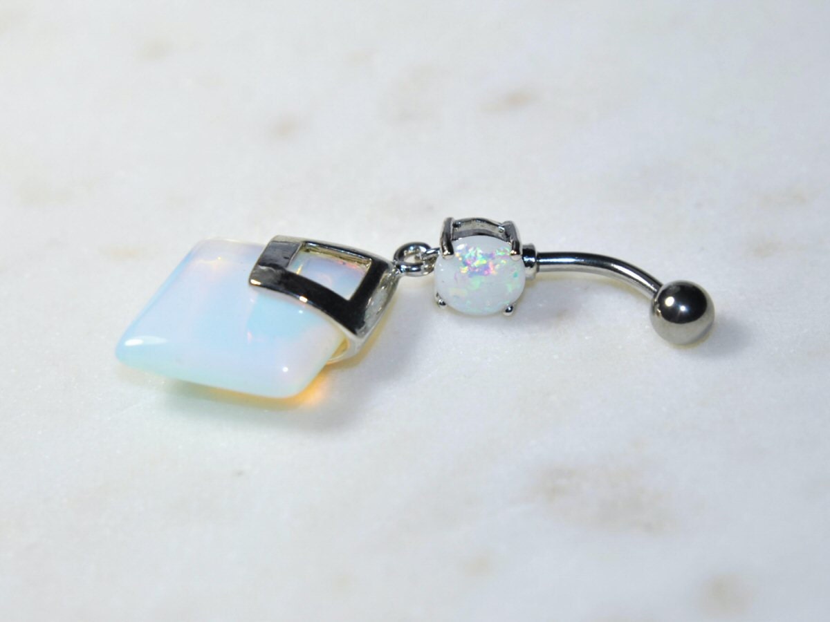 Dangly Summer Belly Button Ring - Etsy