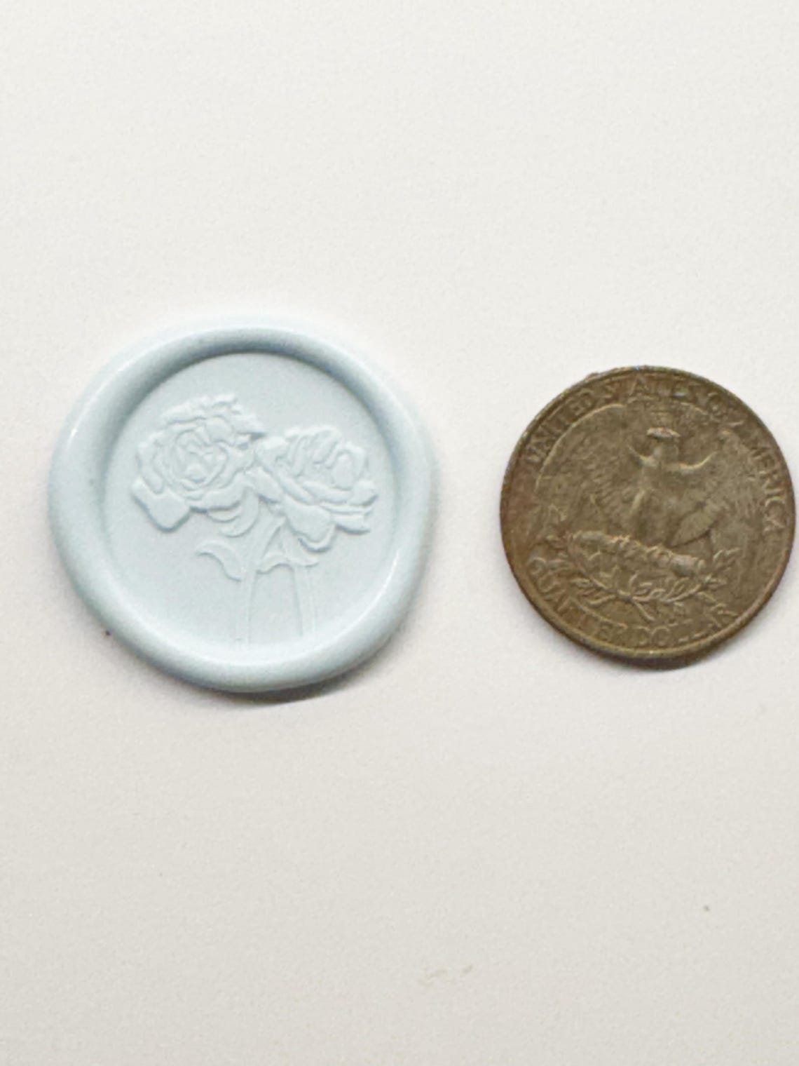 Self-adhesive Wax Seal Stamp Stickers, Wild Rose Self Adhesive Wax ...