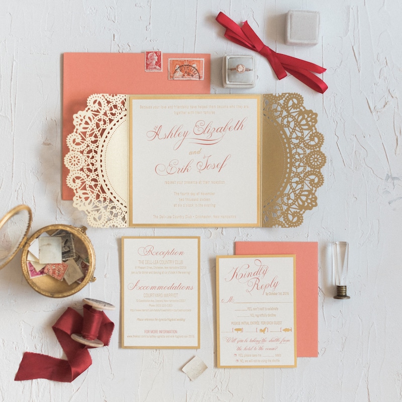 Laser Cut Invites - Etsy