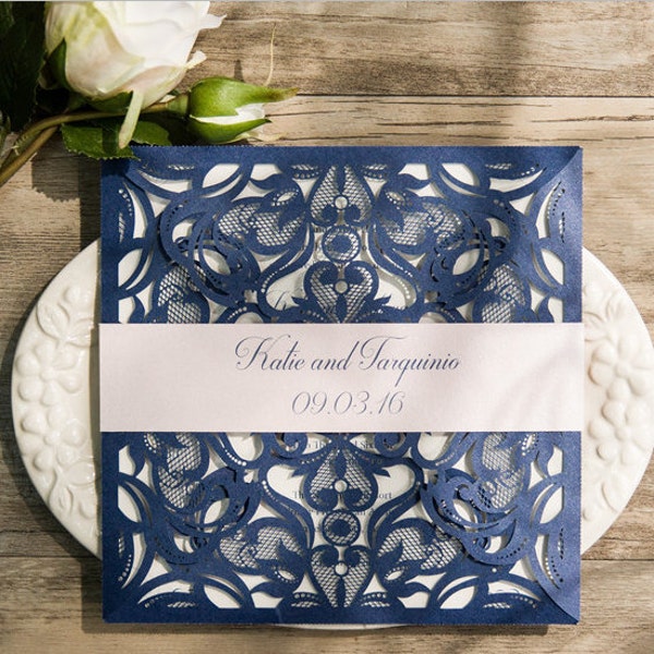 Laser Cut Invites - Etsy
