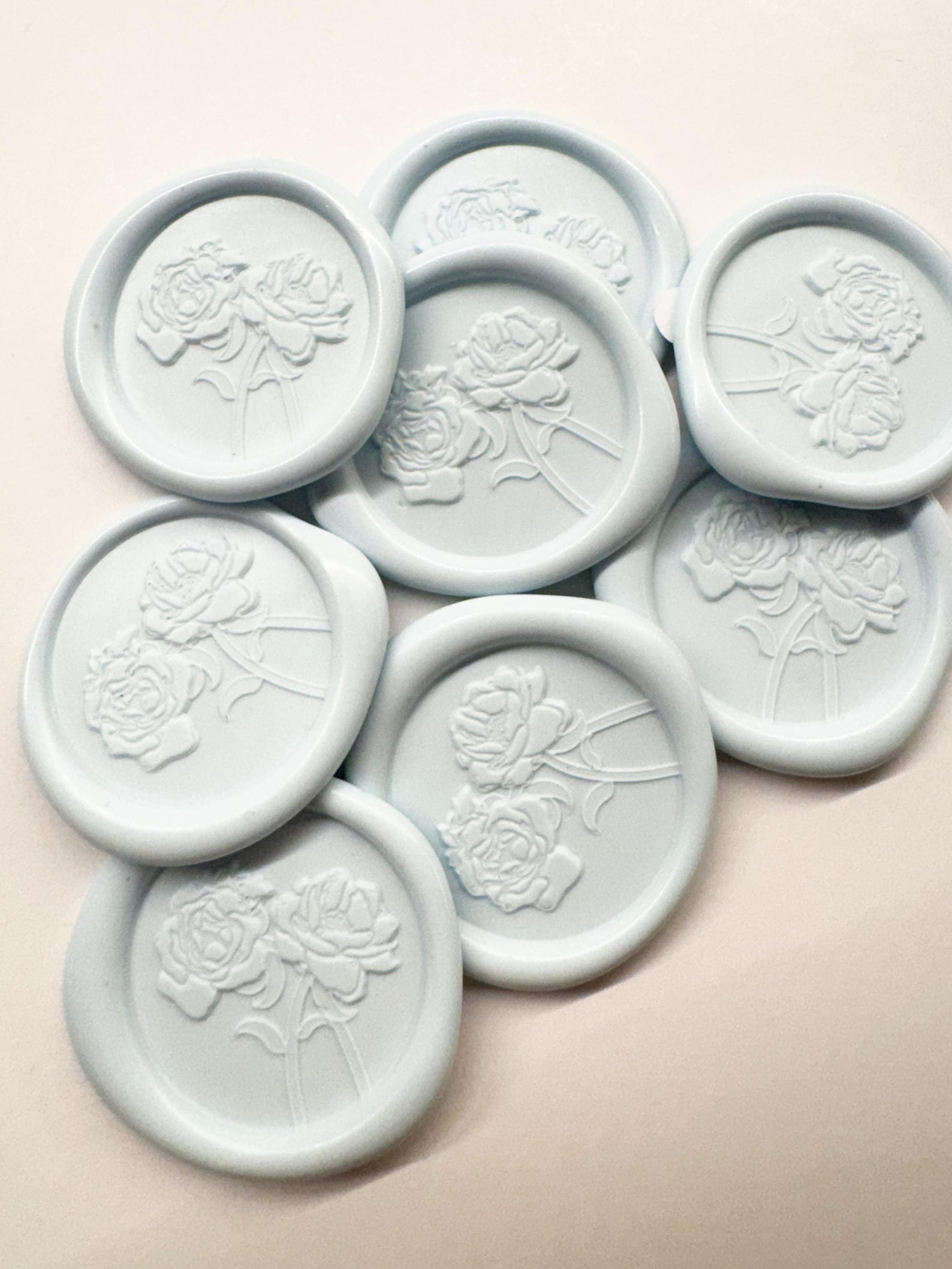 Self-adhesive Wax Seal Stamp Stickers, Wild Rose Self Adhesive Wax ...