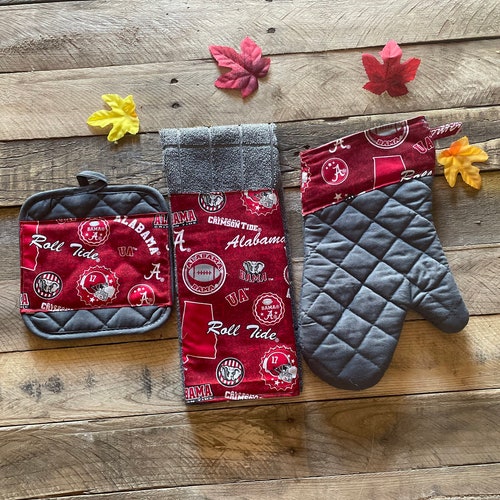 Alabama Crimson Tide 3 Piece Kitchen Gift Set - Etsy