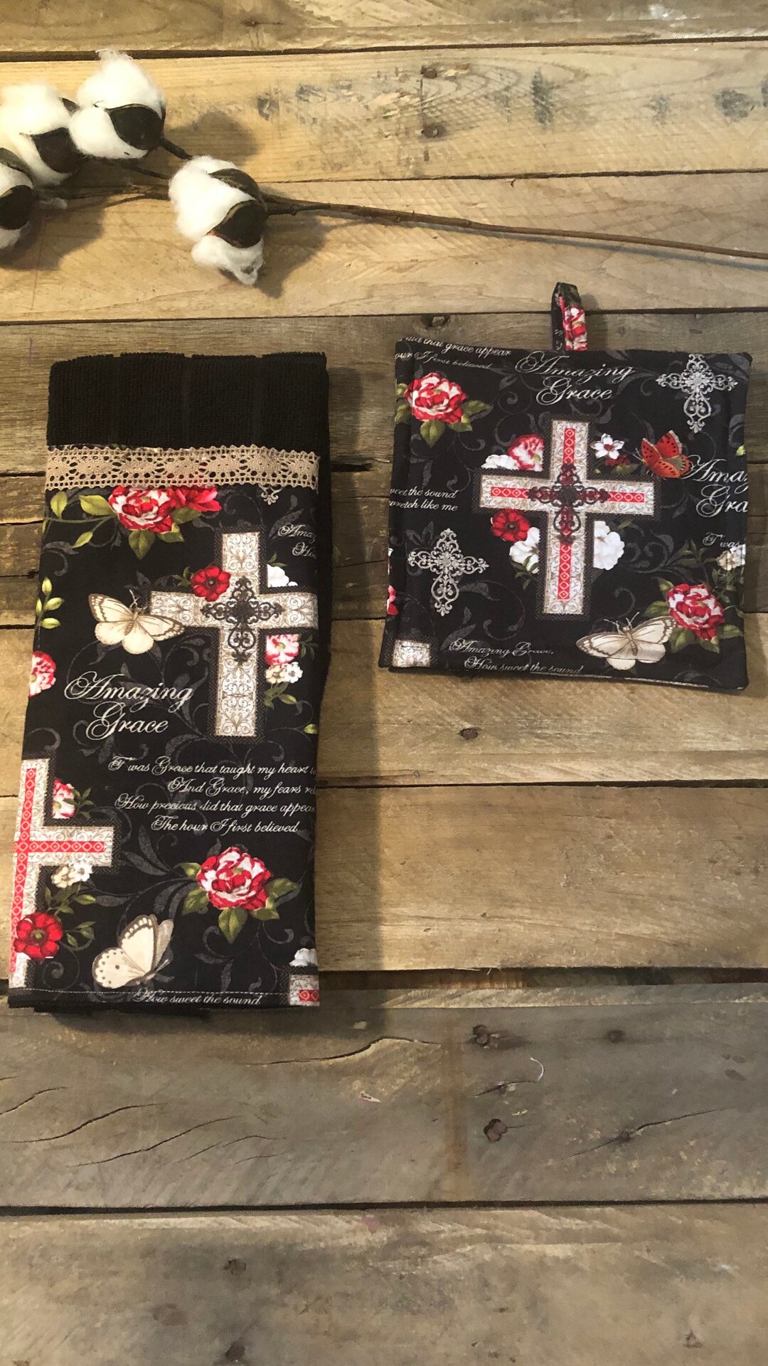 Religious Themed 2 Piece Kitchen Set - Etsy