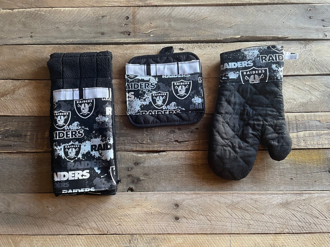 Raiders 3 Piece Kitchen Gift Set - Etsy