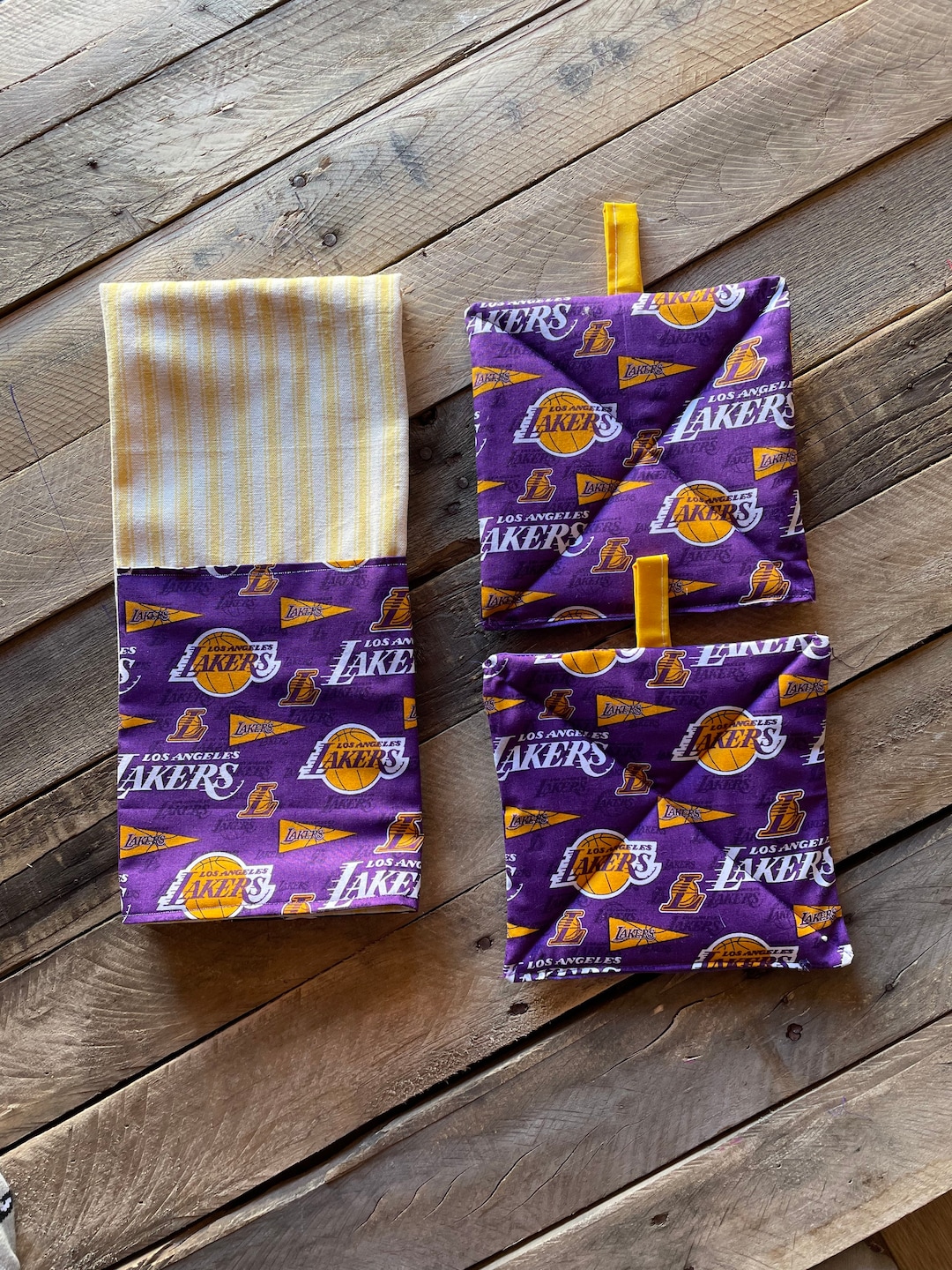 The LA Lakers 3 Piece Gift Set - Etsy