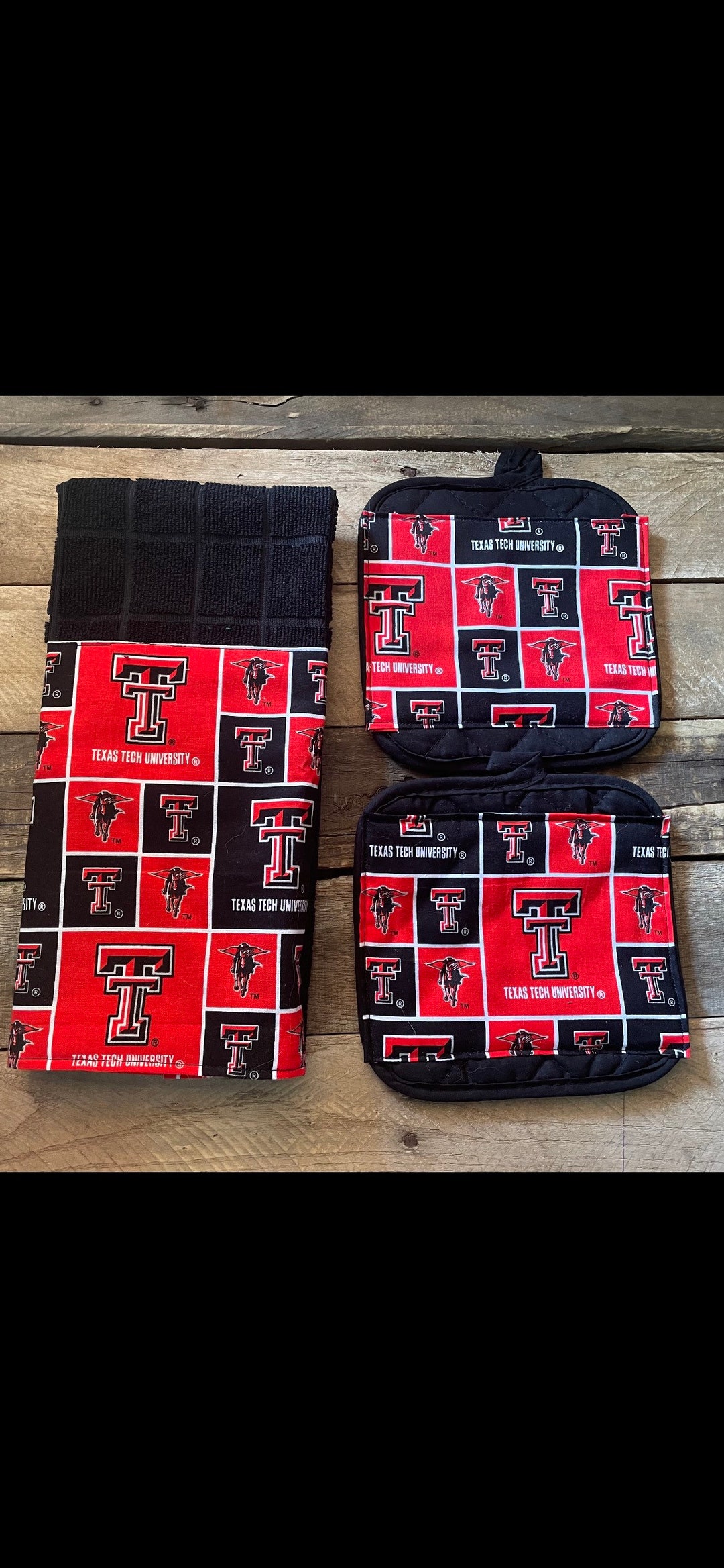 3 Piece Texas Tech Themed Gift Set - Etsy