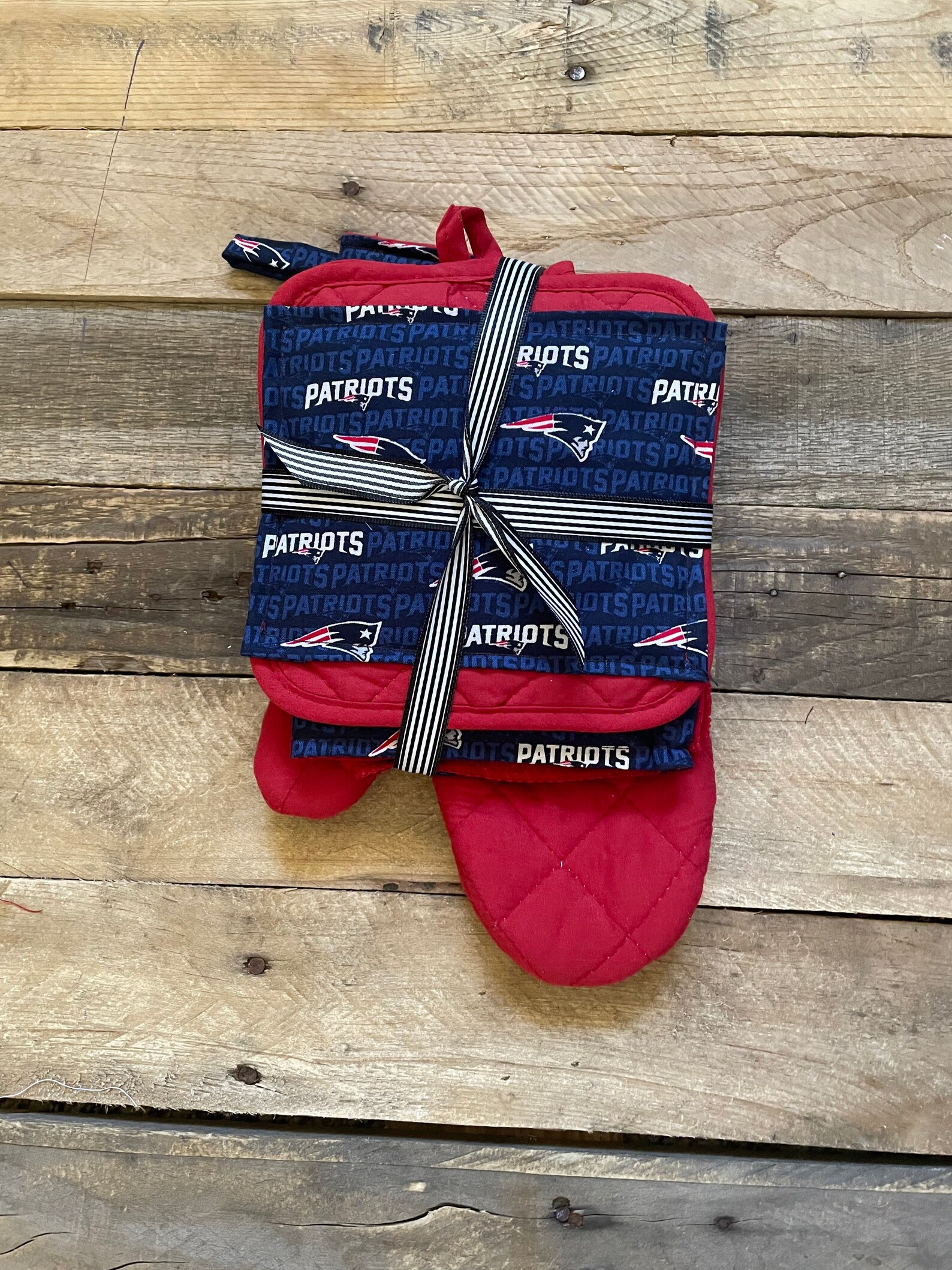 New England Patriots 4 Piece Kitchen/ Bbq Gift Set. - Etsy