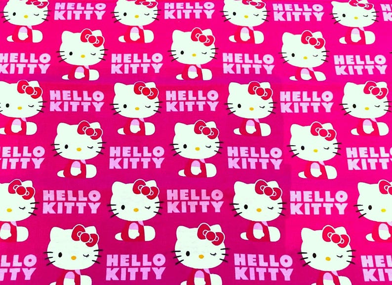 LARGE FABRIC Remnants, Peanuts, Snoopy, Hello Kitty, Shamrocks - Etsy