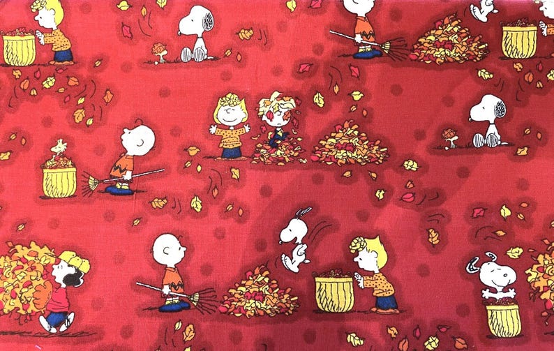 LARGE FABRIC Remnants, Snoopy, Peanuts, Curious George, Cat in the Hat ...