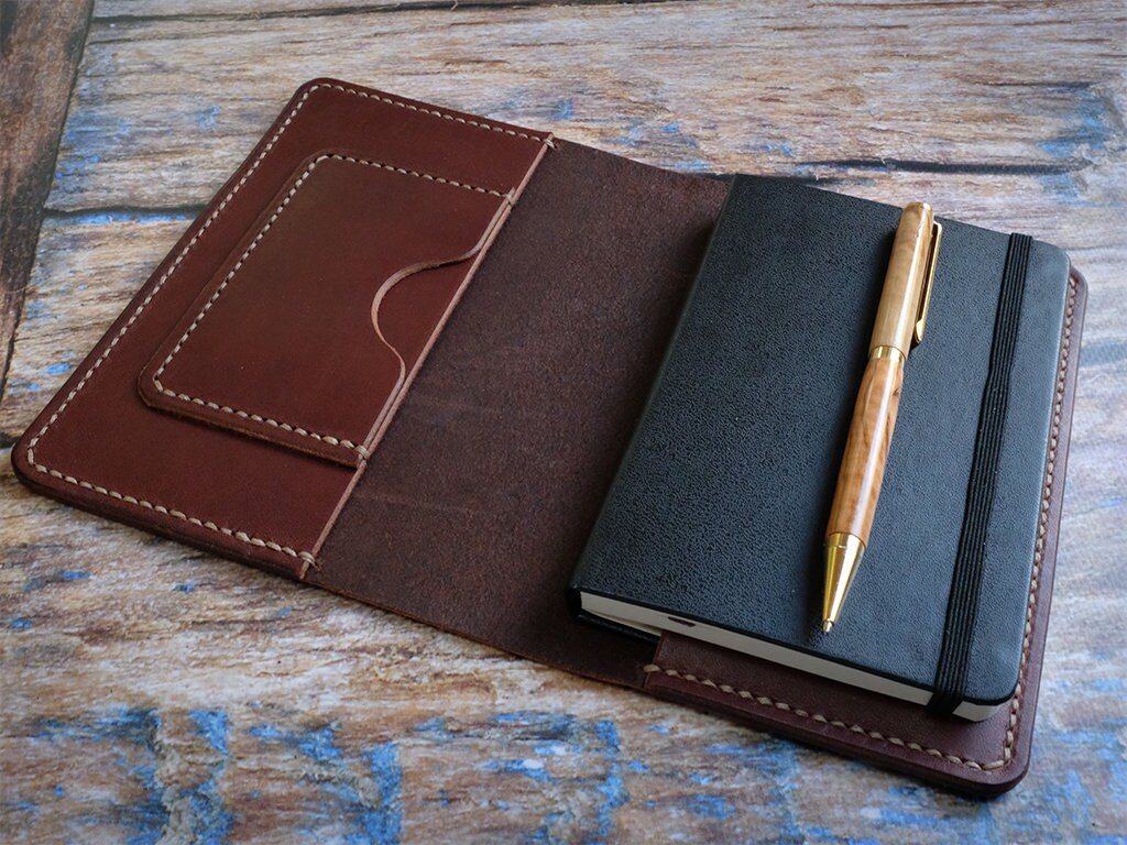 Italian Leather Notebook Cover A6 Journal Cover Travellers - Etsy UK