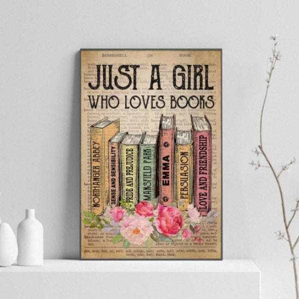 Book Poster - Etsy