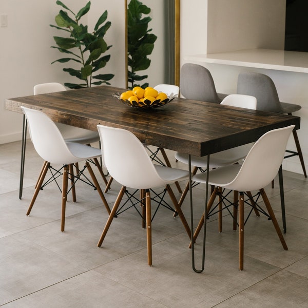 Hairpin Dining Table - Etsy