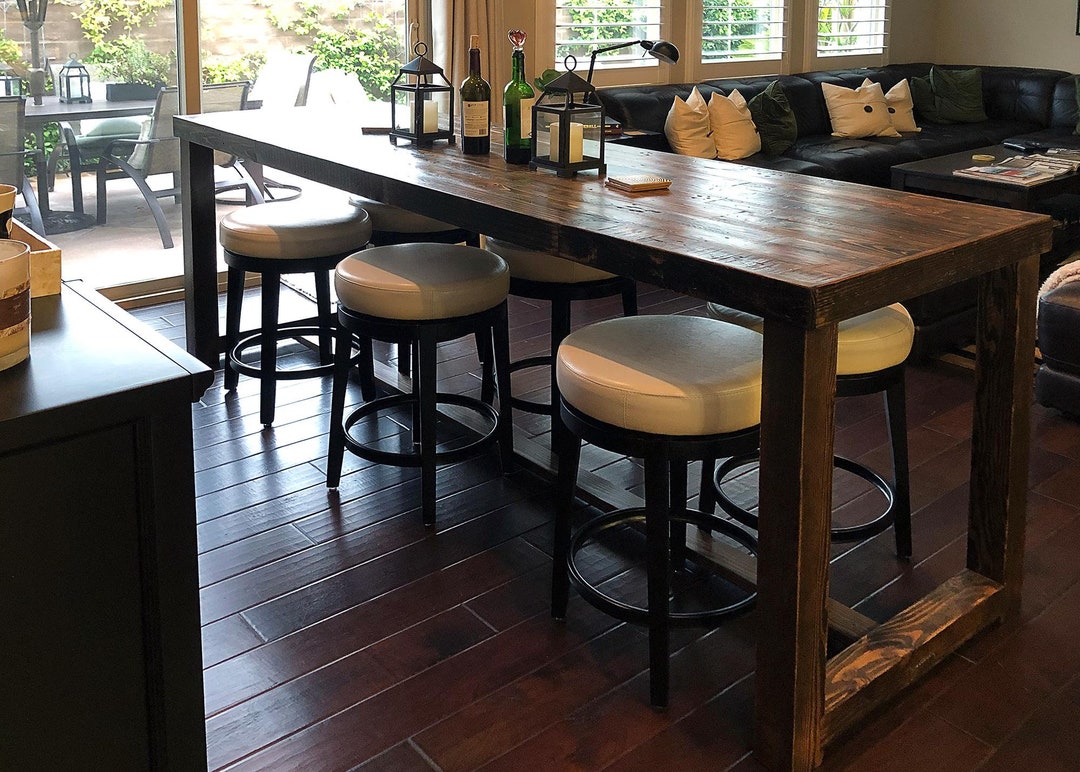 Counter Height Table in Espresso Finish | Hundreds of Dimensions ...