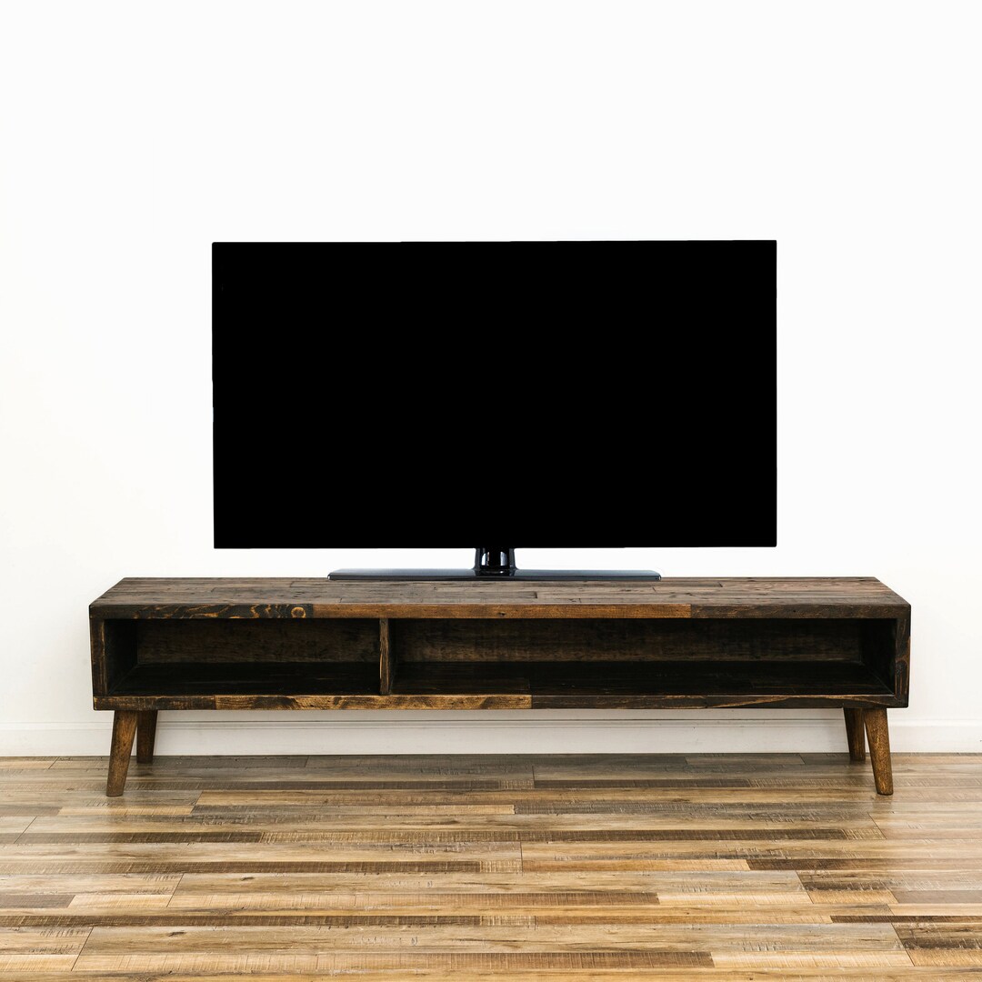 MCM TV Stand in Natural, Provincial or Espresso Finish | Mid Century ...