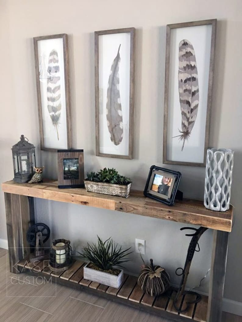 Console Table in Natural, Provincial or Espresso Finish | 6 Length ...