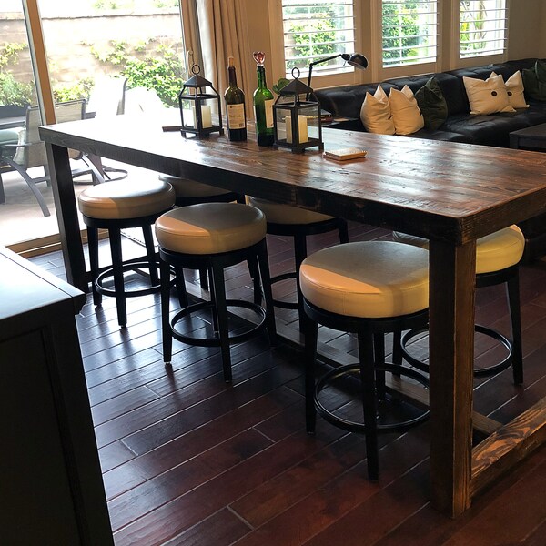 High Top Bar Table - Etsy