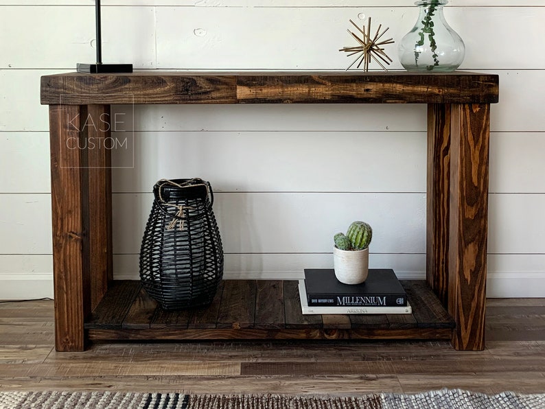 Console Table in Natural, Provincial or Espresso Finish | 6 Length ...