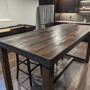 Bar Table in Espresso Finish | Hundreds of Dimensions | Dining or ...