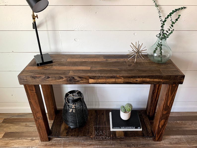 Console Table in Natural, Provincial or Espresso Finish | 6 Length ...