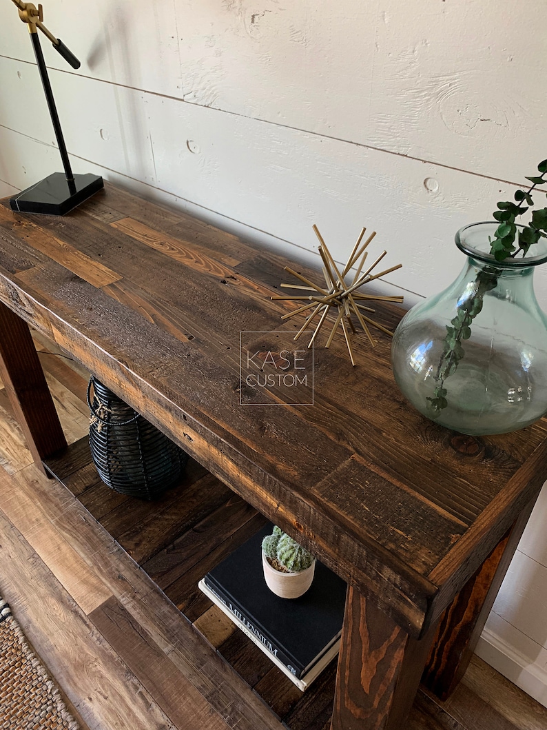 Console Table in Natural, Provincial or Espresso Finish | 6 Length ...