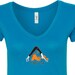 Copy Cat Ladies Yoga V-neck Tee Shirt = COPYCAT-N1540 - Etsy