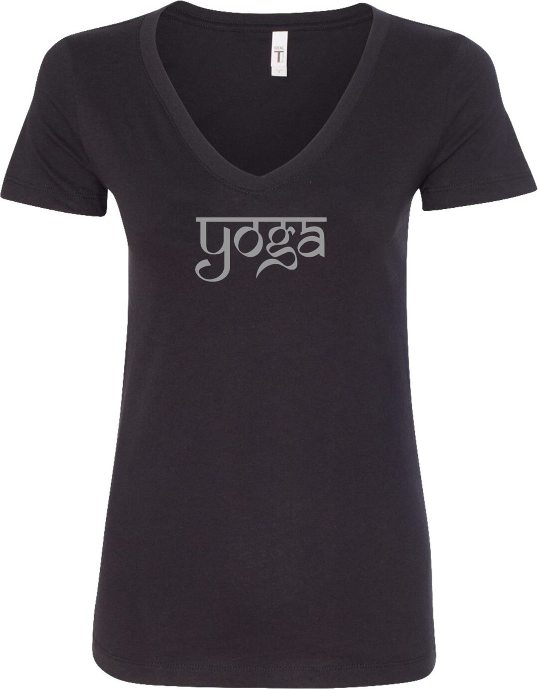 Sanskrit Yoga Text Ladies Yoga V-neck Tee Shirt = SANSKRIT-N1540 - Etsy