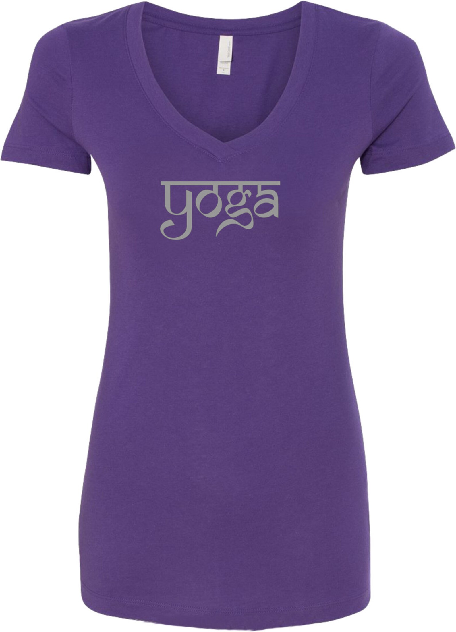 Sanskrit Yoga Text Ladies Yoga V-neck Tee Shirt = SANSKRIT-N1540 - Etsy