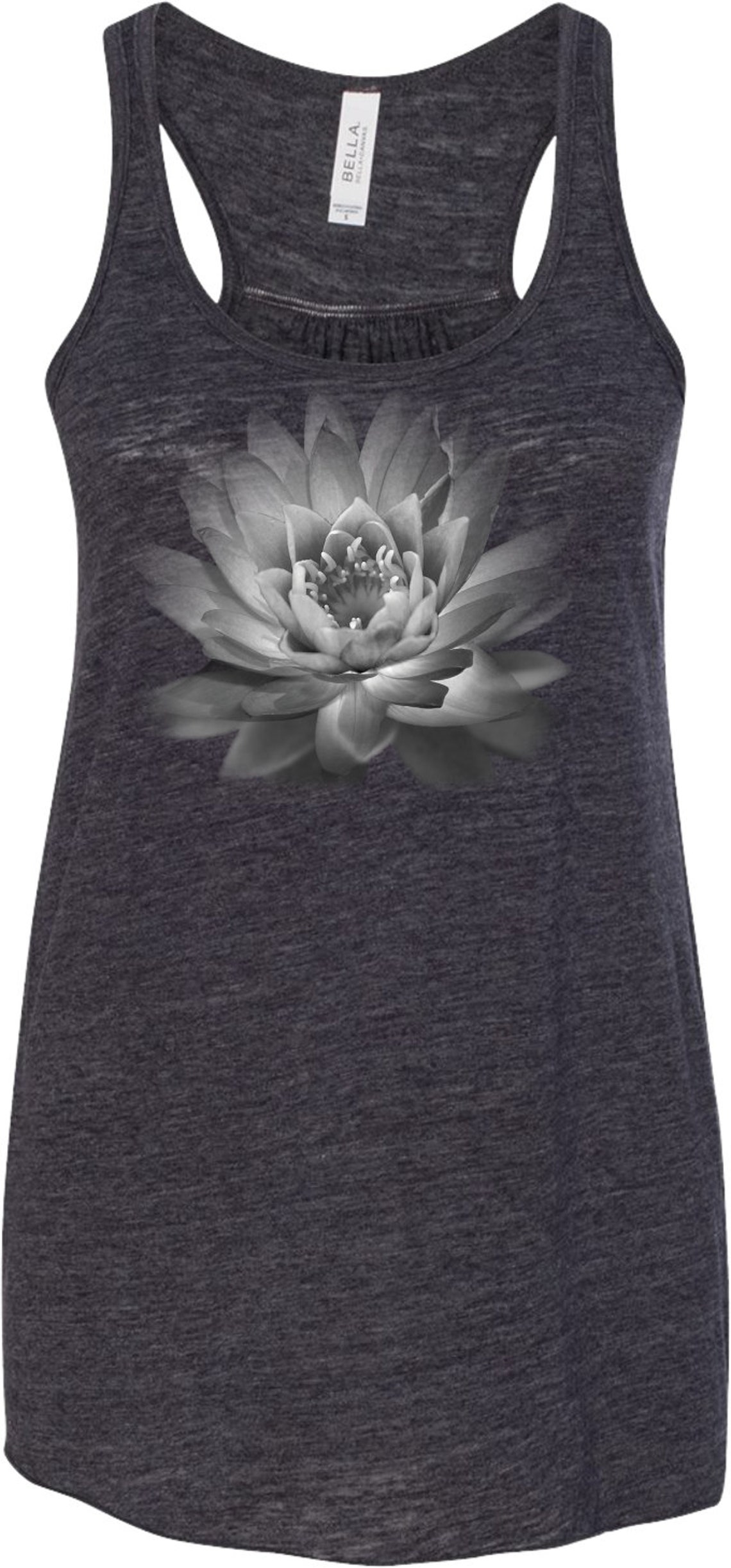 Lotus Flower Ladies Yoga Flowy Racerback Tanktop = LOTUSFLWR-8800 - Etsy