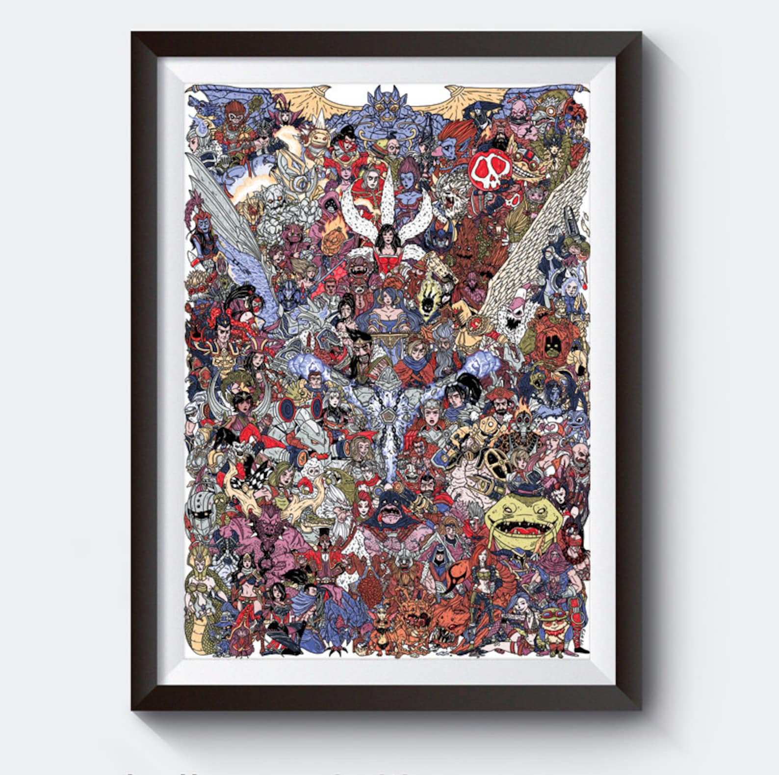 League of Legends Champions Poster A3 Size - Etsy