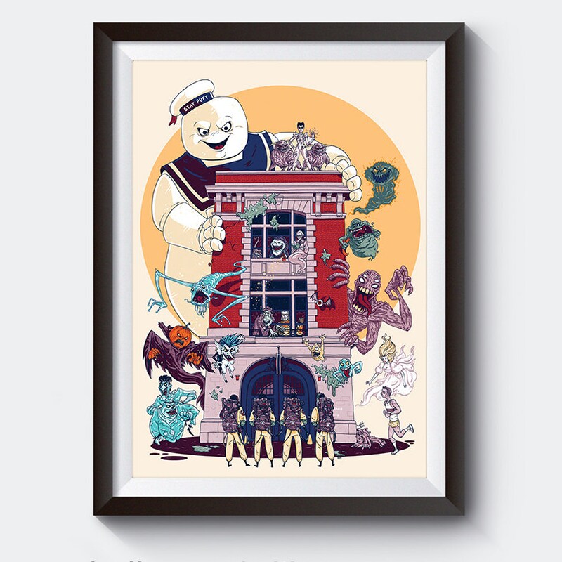Ghostbusters Poster - Etsy